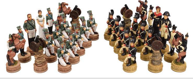 Three-dimensional Character Chess Set Large Character Checkers – "THE ...